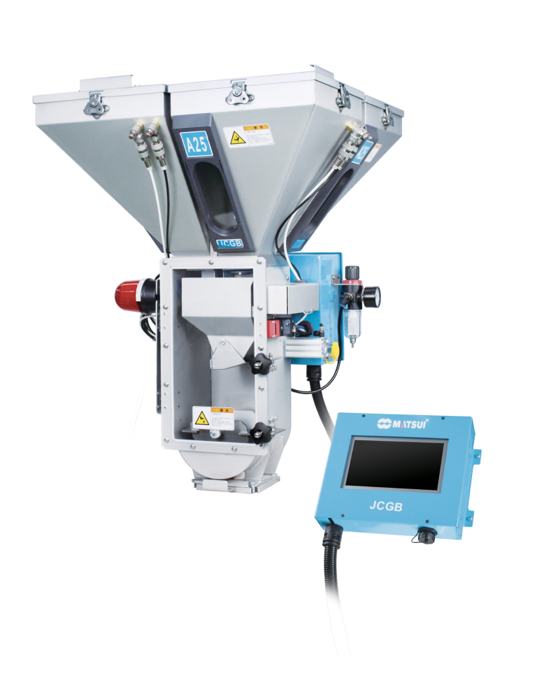 เครื่องผสม ชนิดชั่งน้ำหนัก | Gravimetric Type Blender